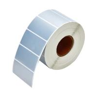 China Barcode Synthetic PET Label Stickers Matt Silver Self Adhesive Paper 4x6 for sale