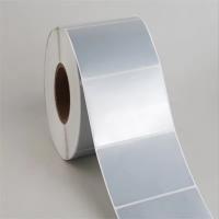 China Matt Synthetic PET Silver Label Stickers Self Adhesive Paper for sale