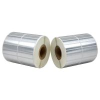 China Pet Matte Silver Label Stickers Heat Resistant For Electronic Appliances for sale