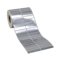 China Pet Matte Silver Label Stickers Heat Resistant For Electronic Appliances for sale