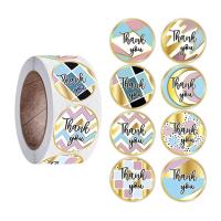 China Full Color Round Water Resistant Labels Personalized Custom Shaped for sale