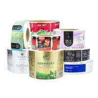 China Custom Printing Brand Logo Sticker Business Label Vinyl Self Adhesive Waterproof for sale