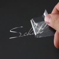 China Custom Printing Brand Logo Sticker Business Label Vinyl Self Adhesive Waterproof for sale