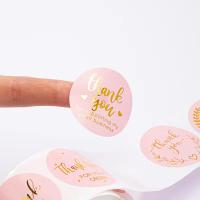 China Packaging Synthetic Label Paper Sticker Roll Round Circle Waterproof for sale