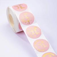 China Paper PVC Reel Cartoon Hot Stamping Synthetic Label Thermal Adhesive for Food for sale