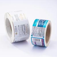 China Round Waterproof Synthetic Label Circle Sticker Paper For Packaging for sale