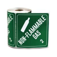 China Class 2 Hazardous Chemicals Labels for Non Flammable Gas Symbol Dangerous Goods for sale