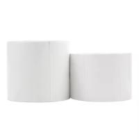 China FSC White Thermal Transfer Label Adhesive Sensitive 100mm*105mm 1000pcs/Roll for sale