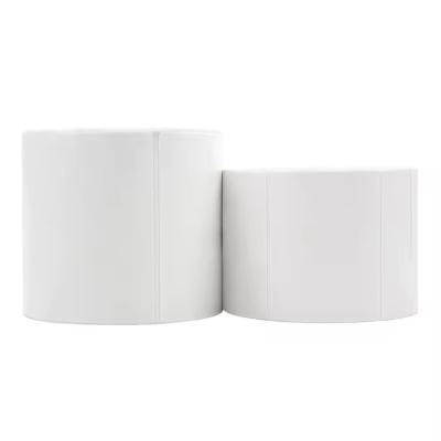 China FSC White Thermal Transfer Label Adhesive Sensitive 100mm*105mm 1000pcs/Roll for sale