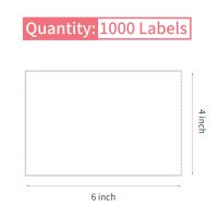 China Fanfold Thermal Transfer Label Direct Thermal Shipping Label for sale