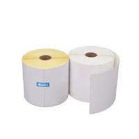 China Blank Direct Thermal Sticker Paper 4x6 With Thermal Transfer Printing for sale