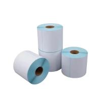 China Blank Direct Thermal Sticker Paper 4x6 With Thermal Transfer Printing for sale