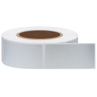 China Matte Finish Silver PET Label with Acrylic Adhesive for sale