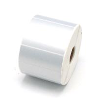 China Blank Matte Silver Shipping PET Label Stickers Printable With Self Adhesive for sale