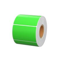 China Blank Barcode Colored Label Adhesive Thermal Paper Waterproof 100x 150mm 4*6'' for sale