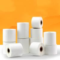 China Glossy Surface Thermal Label Rolls Waterproof For Durable Printing for sale