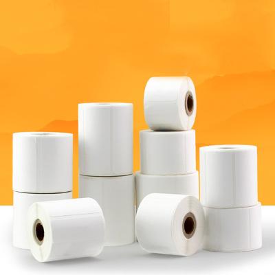 China Glossy Surface Thermal Label Rolls Waterproof For Durable Printing for sale
