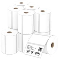 China Thermal Transfer Self Adhesive Label Sticker Semi Gloss Packaging Label for sale