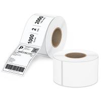 China Thermal Transfer Self Adhesive Label Sticker Semi Gloss Packaging Label for sale