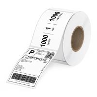 China White Matt Thermal Transfer Label Roll For Thermal Transfer Printing for sale