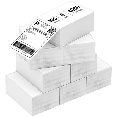 China Thermal Transfer Self Adhesive Label Sticker Semi Gloss Packaging Label for sale