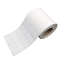 China Self Adhesive Barcode Sticker Labels Synthetic Vinyl Thermal Transfer Labels for sale