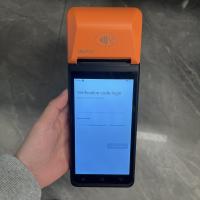 China Touch Screen Pos Fingerprint Handheld Android Pos Terminal With 58mm Printer Point Of Sale Systems for sale