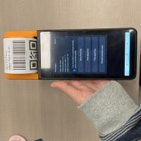 China Black Handheld Pos 5.99'' Screen Size 58mm Thermal Paper Printer Output Type for sale