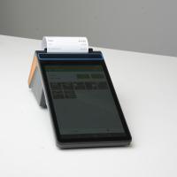 China Affordable Android Smart POS Terminal With NFC Card Reader And 2.4 Inch 320*240 Customer Display for sale