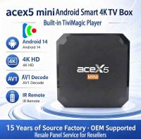 China Ultra HD 4K Streaming Player Google Android 14 TV Box For Home Entertainment for sale