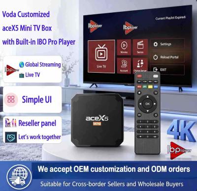 China 4K Ultra HD Mini Android TV Box With Streaming Platform For Resellers for sale