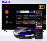 China OEM H96 Max Android TV Box Android 13 8K Ultra HD Resolution Wifi6 Connectivity for sale