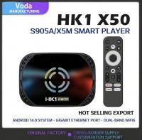 China Hk1 X50 Android 14 TV Box Wifi 6 4k Smart Media Player With Popular Streaming Apps for sale