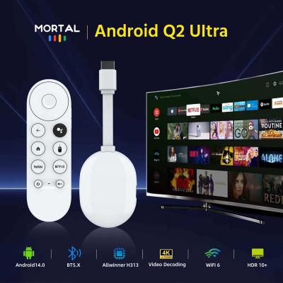 China Wireless Android TV Box 4k Allwinner H313 Quad Core Tv Stick 1920x1080 Resolution for sale