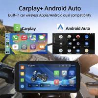 China High Sensitivity Touch Screen Motorcycle Tachograph With Carplay Compatibility for sale