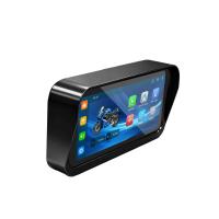 China High Sensitivity Touch Screen Motorcycle Tachograph With Carplay Compatibility for sale