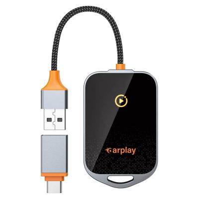 China 5V Wireless Carplay Adapter For Apple Ios Fast Convert Wired To Wireless Carplay Dongle for sale