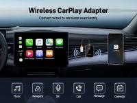 China 5V Wireless Carplay Adapter For Apple Ios Fast Convert Wired To Wireless Carplay Dongle for sale