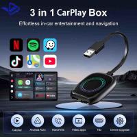 China Universal Android Car Audio System Wireless Portable 12 Inch Carplay Ai Box for sale