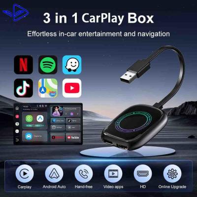 China Universal Android Car Audio System Wireless Portable 12 Inch Carplay Ai Box for sale