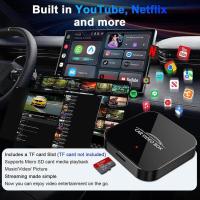 China Smart Car Video Box Wireless Carplay Android Auto Adapter For Cars Vans Trucks for sale