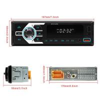 China Factory Direct 1 Din Car Mp3 Player Bluetooth Car Radio Stereo With Radio App Multilingual for sale