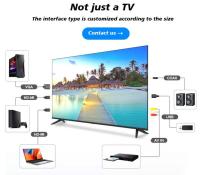 China Free Shipping Smart LED TV Wholesale 4K UHD With Tivimagic player for Europe South America Distributors for sale