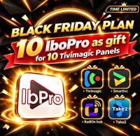 China IboPro streaming player wholesale panel offers trial For resellers worldwide for sale
