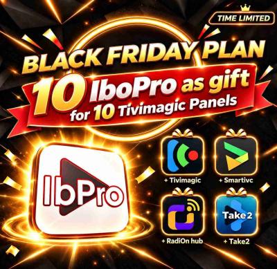 China IboPro streaming player wholesale panel offers trial For resellers worldwide for sale
