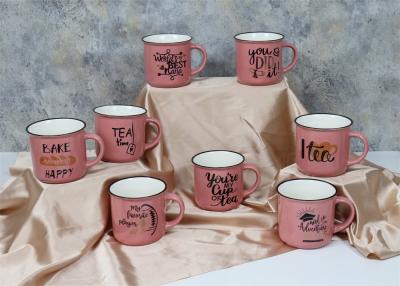 China Ceramic/Porcelain 320cc Mug With Handle Tea/Coffee Mug for Home office using retro style for sale