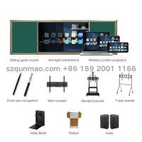 China 75 Inch Interactive Whiteboard with Dual OS Android 16 Windows 11 Pro and AI Meeting Minutes for Corporate Conference Rooms for sale