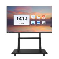 China 65 Inch 4K Resolution Interactive Whiteboard with Multi-Touch Points for Conference and Education for sale