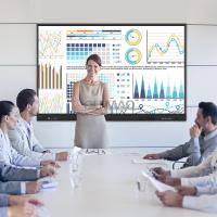 China Android OS Digital Signage with 4K Resolution and Touch Screen for Interactive School Displays for sale