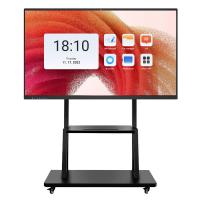 China Qtenboard Interactive Smart Board with 4K Resolution 40-50 Touch Points and Android 14.0 OS Digital Whiteboard for sale